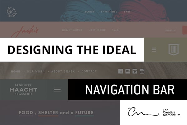 Designing the Ideal Navigation Bar