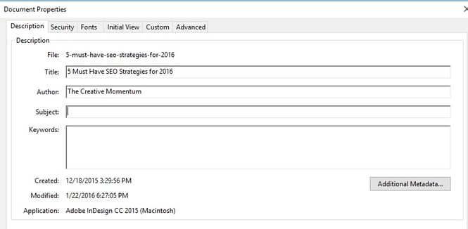 How to Make your PDFs SEO Friendly